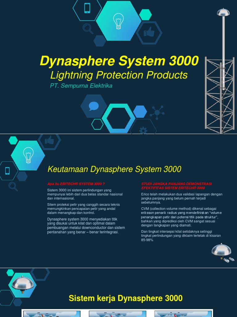 Dynasphere System 3000 Lightning Protection | PDF