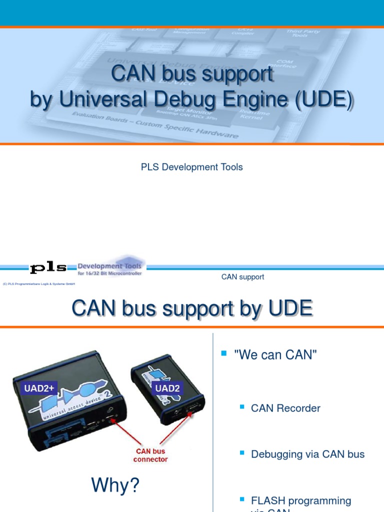 UDE CAN Support | PDF | Flash Memory | Booting