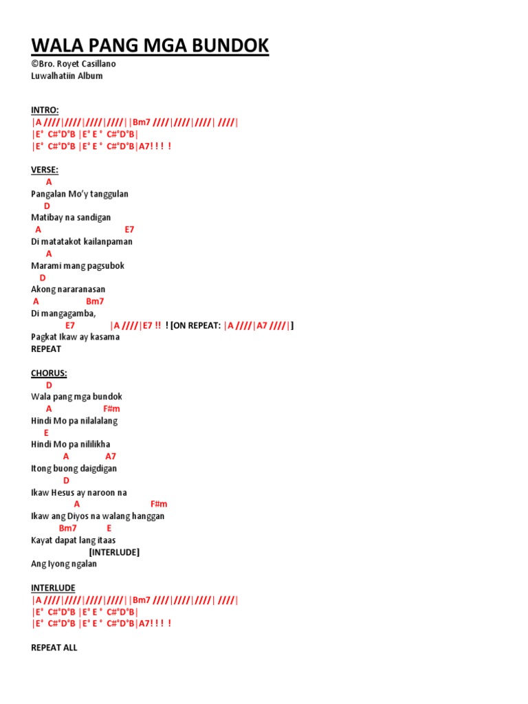 Wala Pang Mga Bundok | PDF