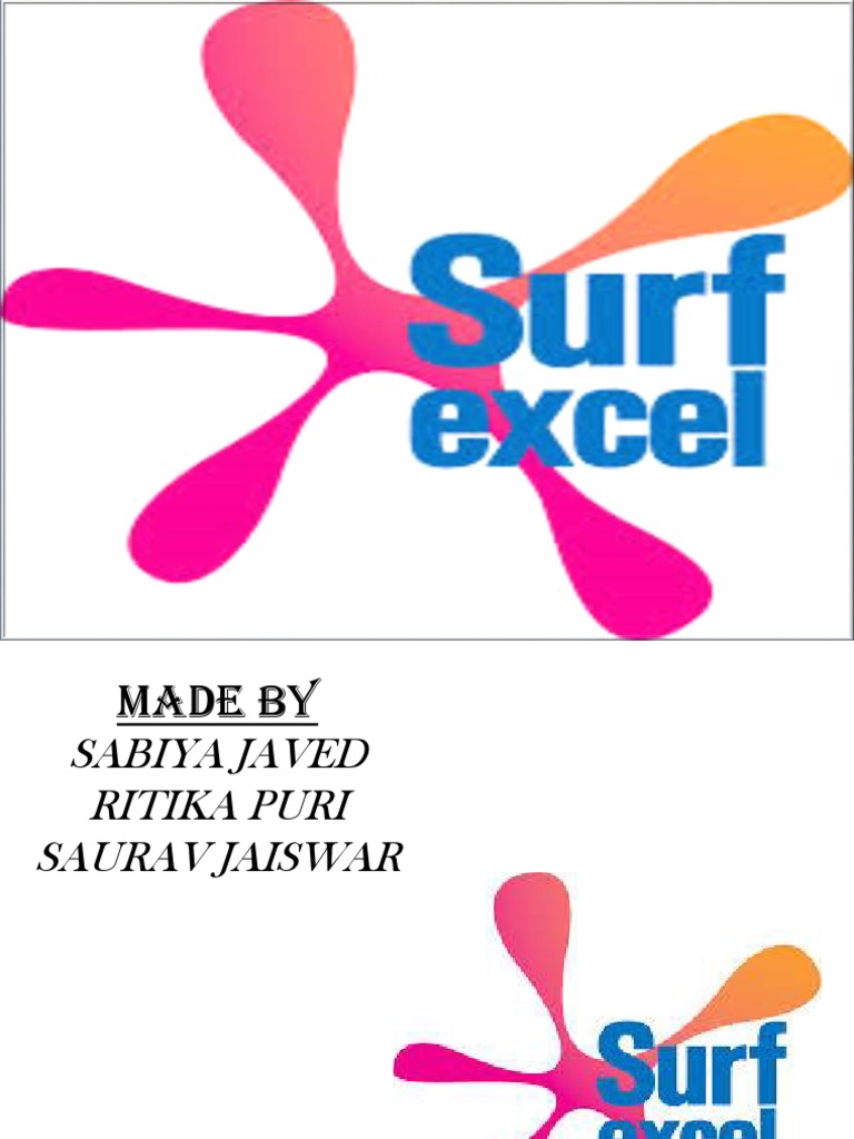 Surf Excel Brand History and Marketing | PDF