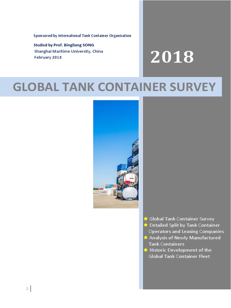 2018 Global Tank Container Fleet Survey Final-1 | PDF | Containerization | Lease