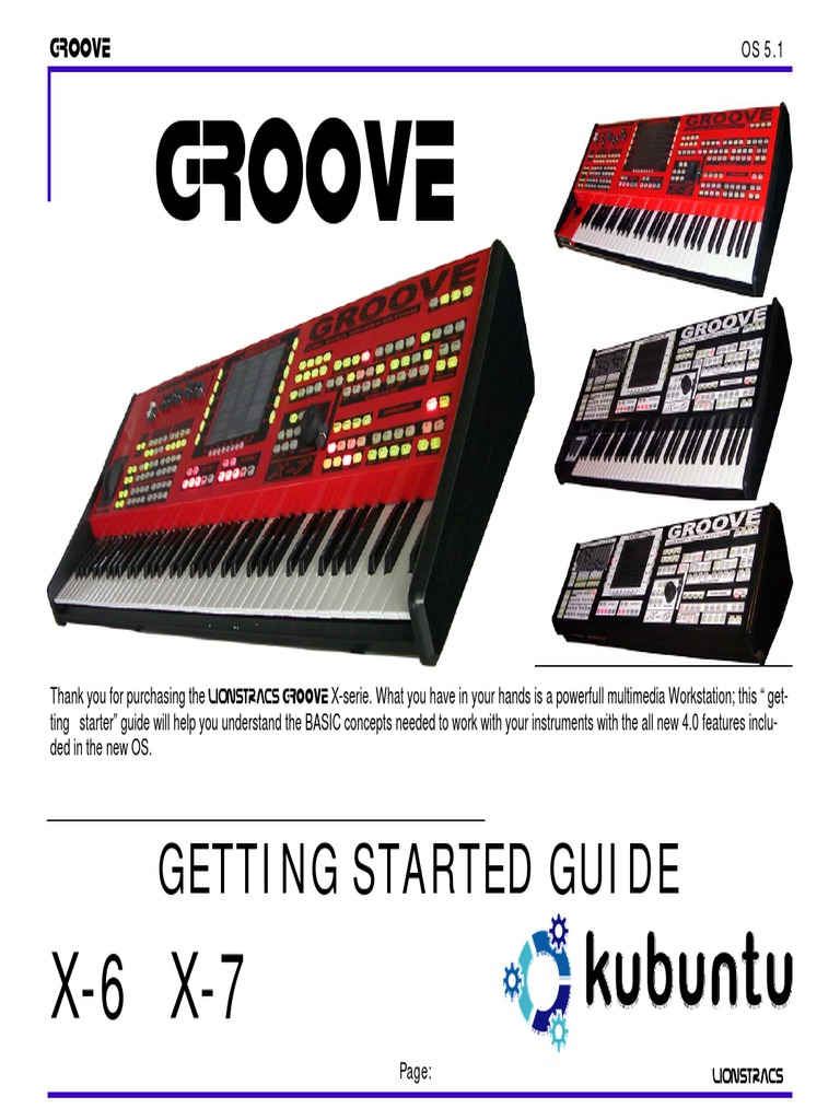 Groove X6 Os51 PDF | PDF | Desktop Environment | Computer Monitor