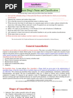 Anesthesia Notes | PDF | Anesthesia | Apnea