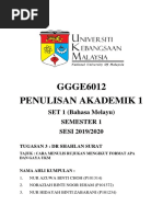 Panduan Penulisan Tesis Gaya UKM | PDF
