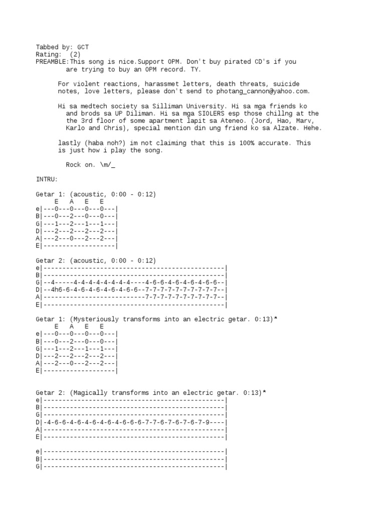 Cueshe - Stay | PDF | Song Structure | Musical Compositions