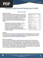 SAFE T Protocol W C SSRS and Columbia Risk and Protective Factors ...