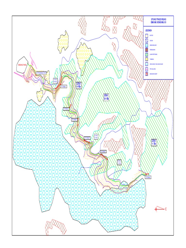 Peta Ikhtisar Irigasi | PDF