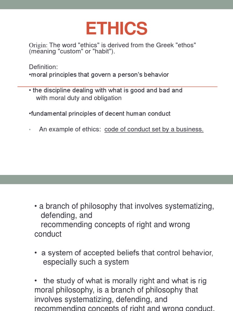 Ethics First Sem 2019 | PDF | Morality | Medical Ethics