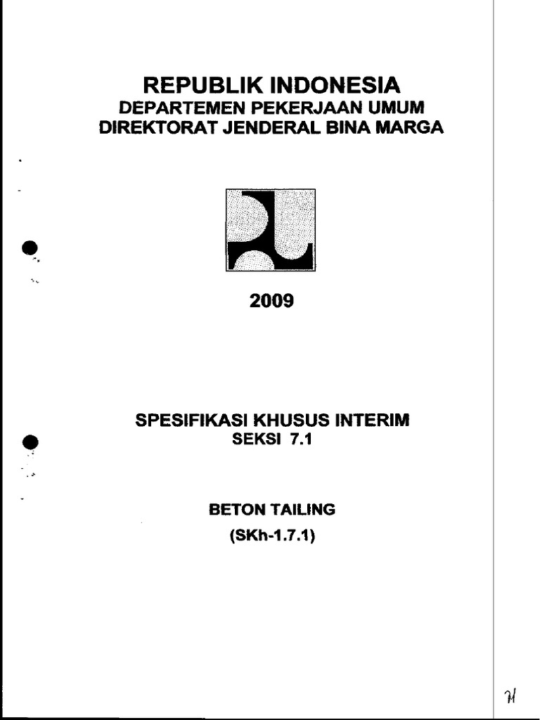 Spek Beton | PDF