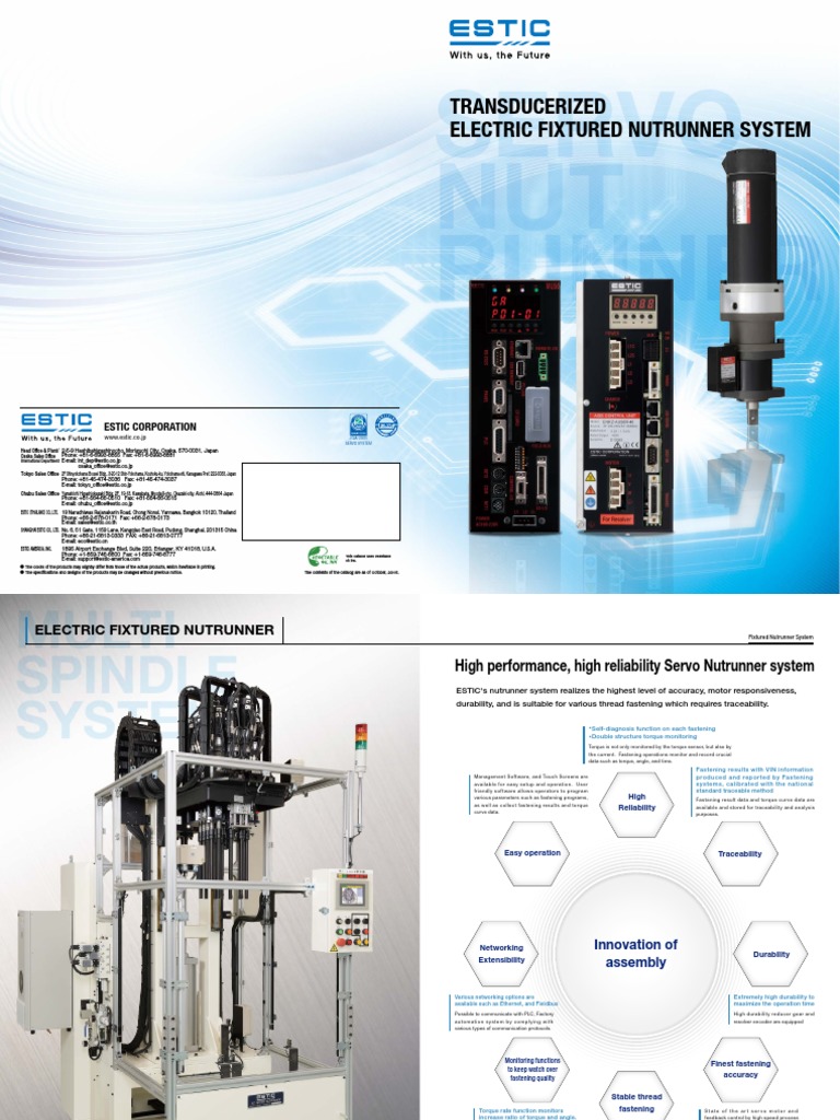 Servo Nutrunner Z50 - AU50R 1510 - en - R1 PDF | PDF | Programmable ...