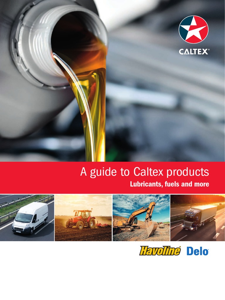 Caltex | PDF | Motor Oil | Gasoline