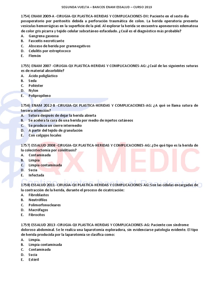 Banco QX Plastica | PDF | Herida | Quemar