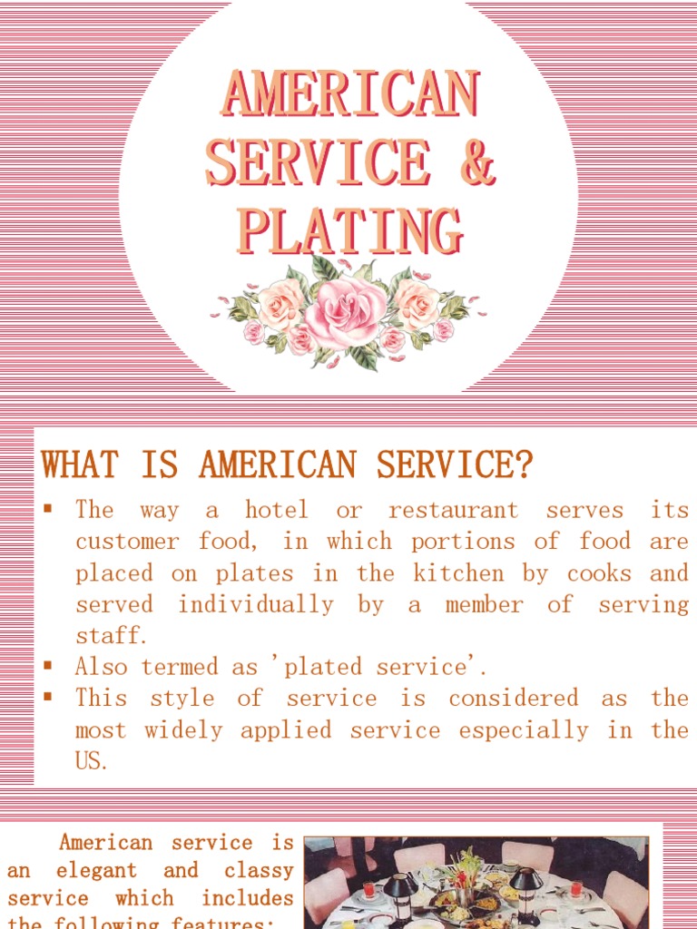 TLE, American | PDF | Tableware | Restaurants