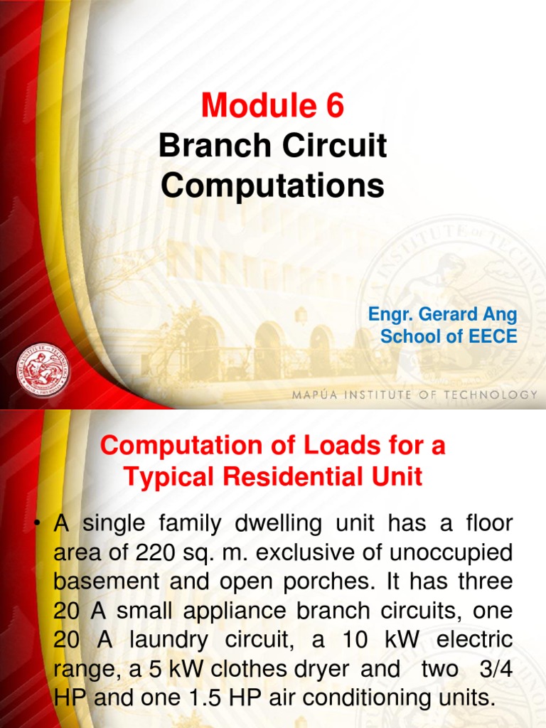 Basic Ee For Ce Module 6 | PDF | Fuse (Electrical) | Home Appliance