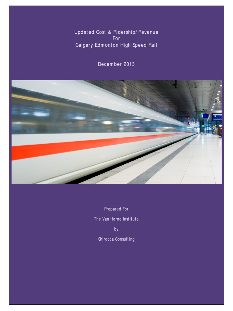 2013 HSR Update December Report | PDF | High Speed Rail | West Texas ...