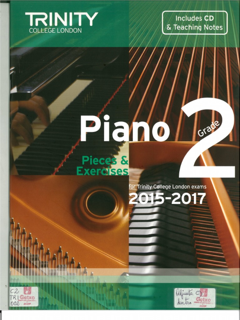 Trinity Piano Pieces & Exercises Grade 2 2015 2017 PDF | PDF