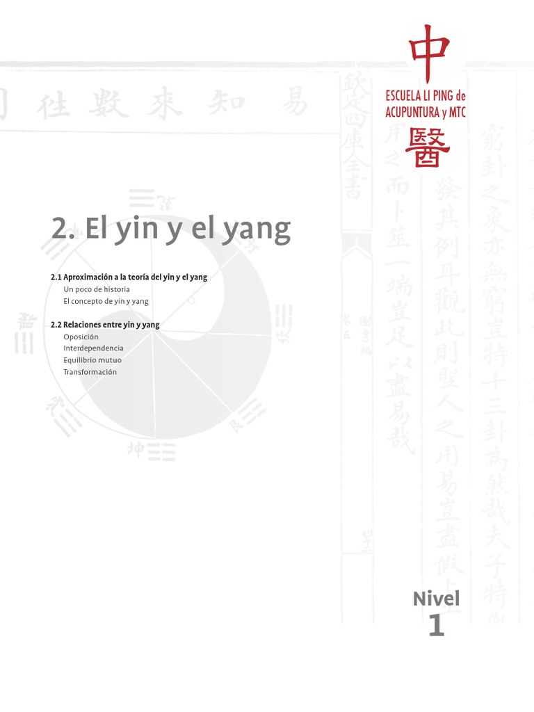 Yin Yang Li Ping PDF | PDF | Yin y yang | Filosofía clásica china