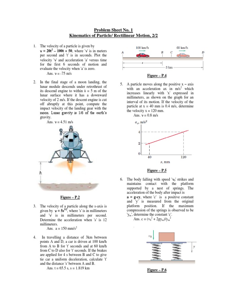 Dynamics Practice | PDF | Acceleration | Friction