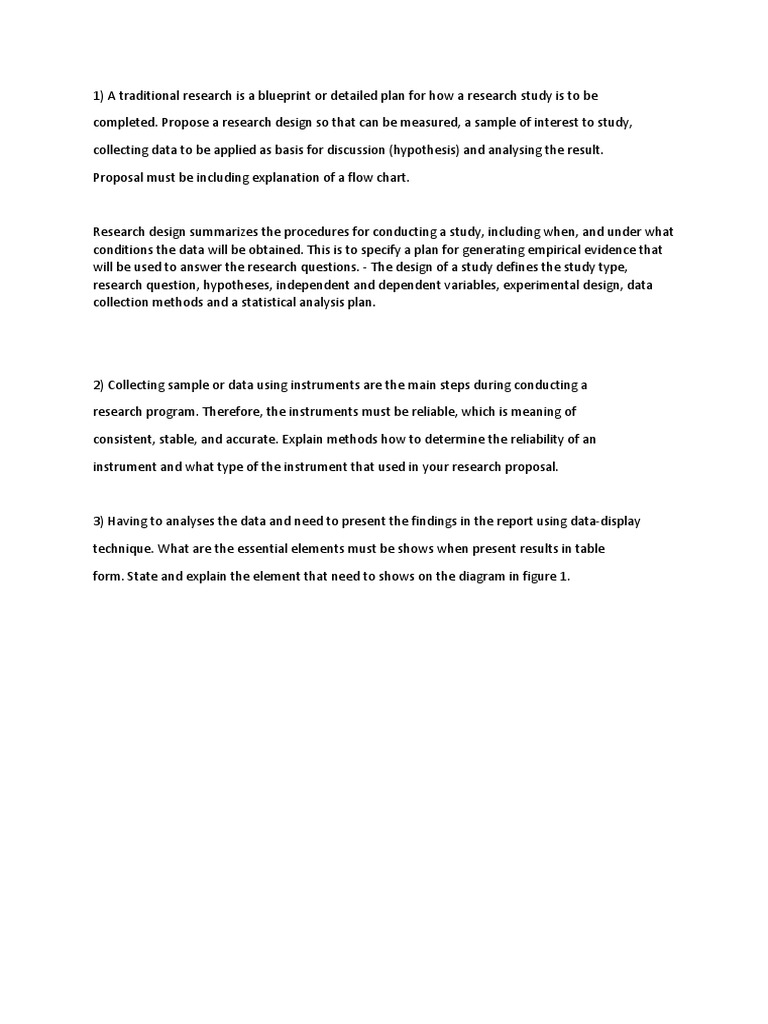 A Traditional Research | PDF