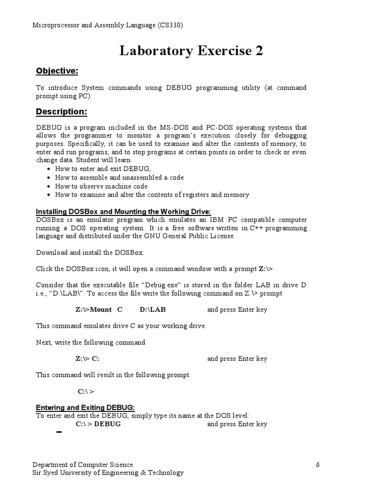 LB | PDF | Assembly Language | Computer Program