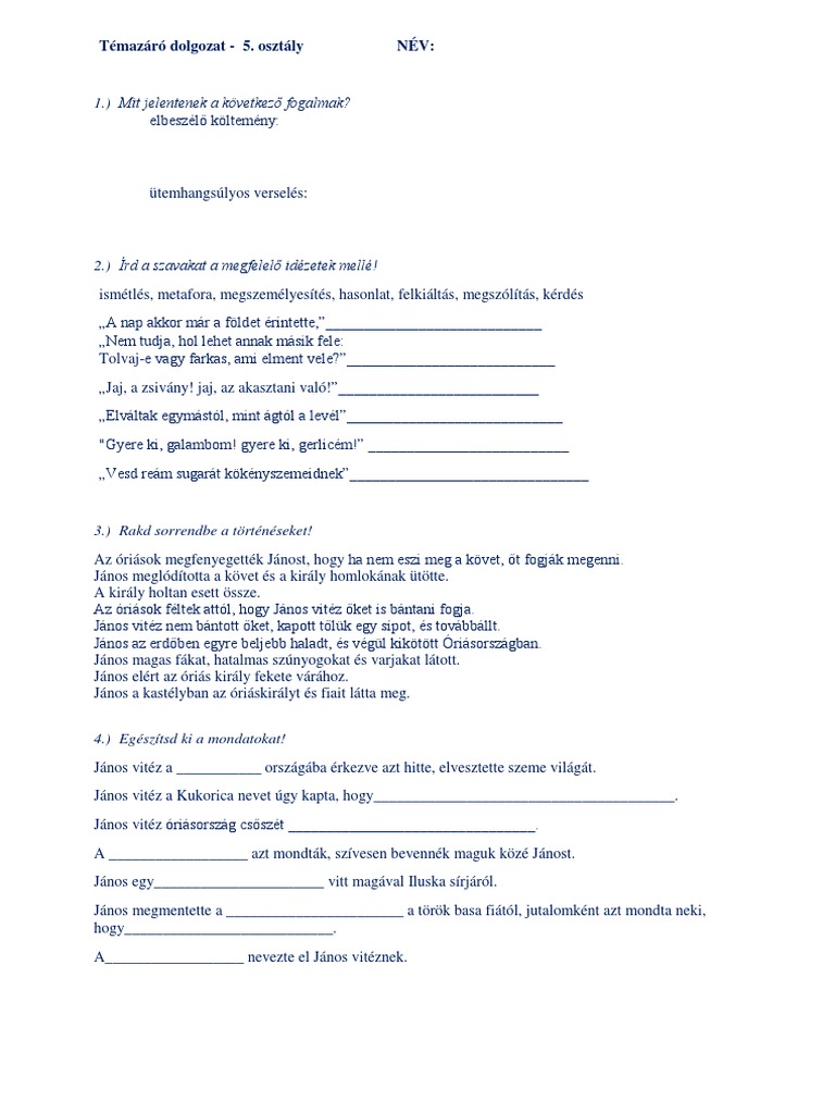 5. osztály jános vitéz témazáró dolgozat.docx