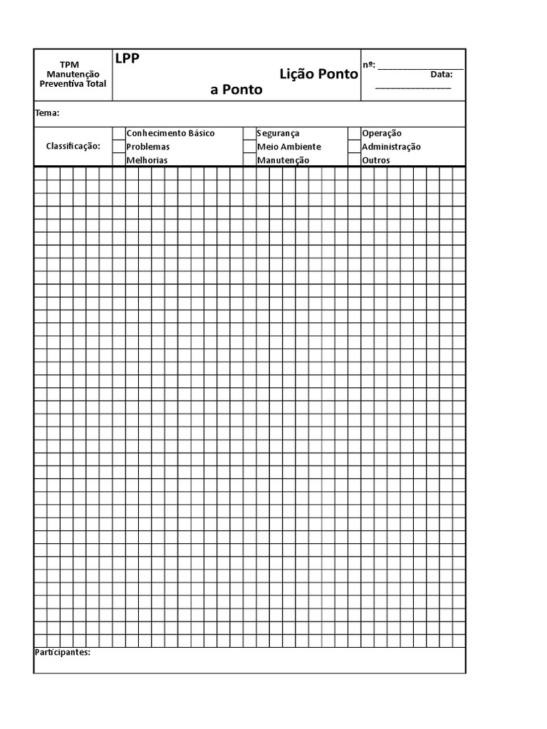 Formulário LPP | PDF