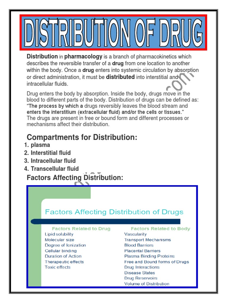 Distribution of Drug Assignment | PDF | Biochemistry | Chemistry