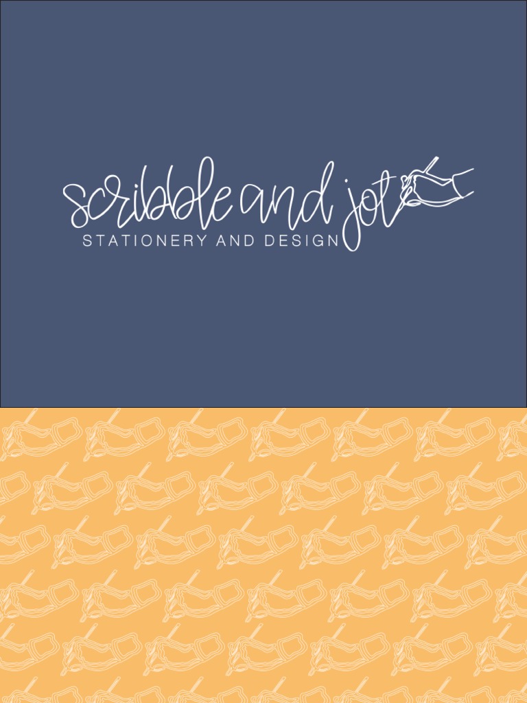 Scribble and Jot Brand Guide | PDF | Logos | Typography