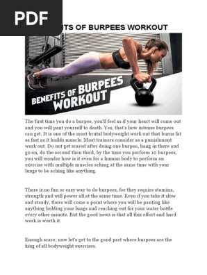 Burpees Muscles Worked How To Do Pilates Burpees | PS Fitness