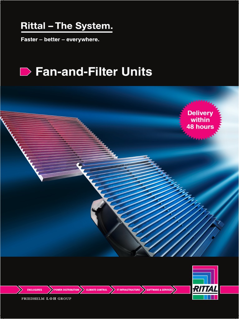 Rittal Fan-and-Filter Units 5 1711 PDF | Download Free PDF | Electrical ...