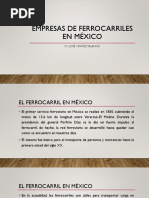 Mapa Ferromex Terminales Red | PDF | México