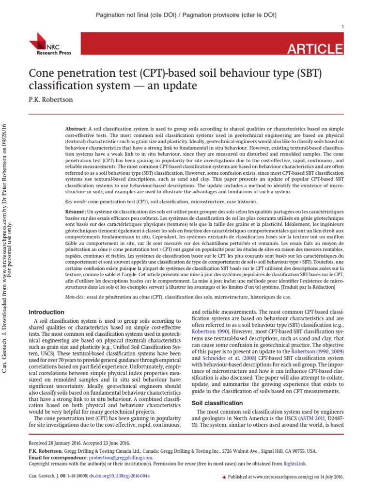 1 CPT SBT Classification System - Update - Robertson 2016 | PDF ...