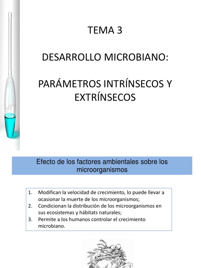 Factores Intrinsecos y Extrinsecos Est | PDF | Microorganismo | Humedad relativa