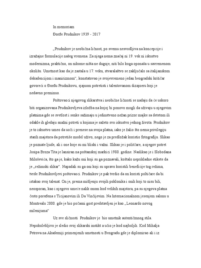 Prudnikov - in Memoriam | PDF