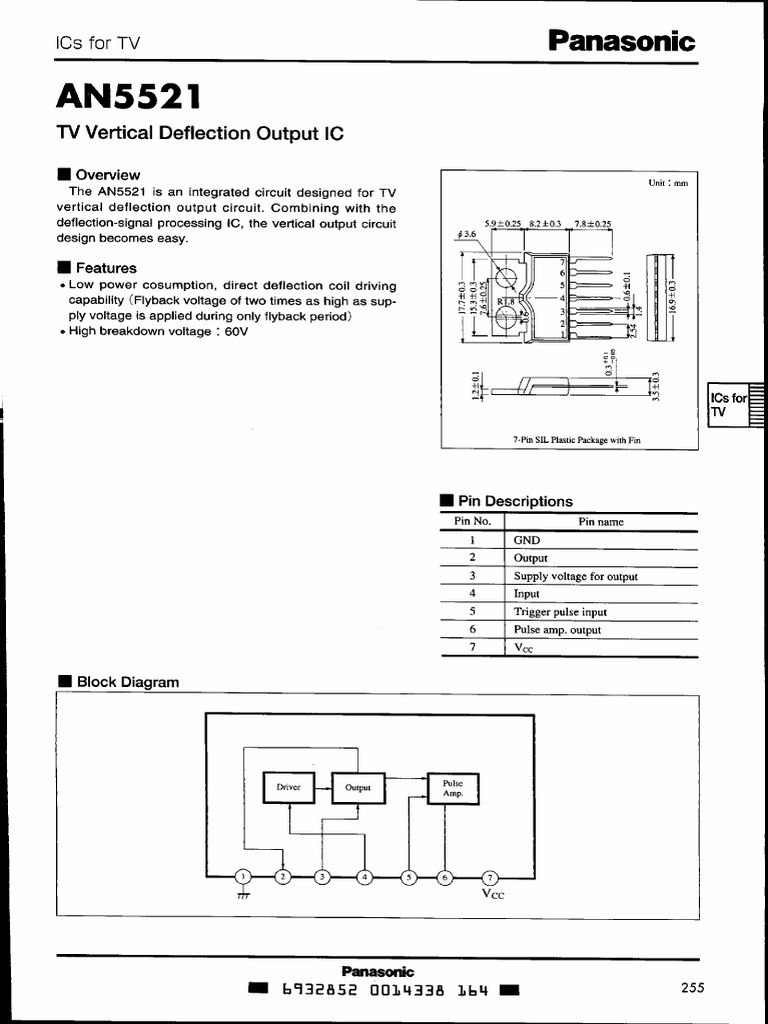 AN5521 PanasonicSemiconductor PDF | PDF