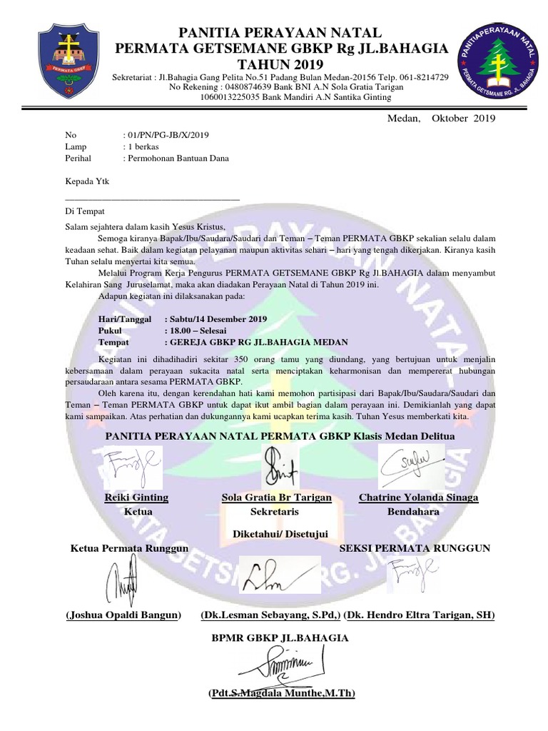 Proposal Natal Permata | PDF