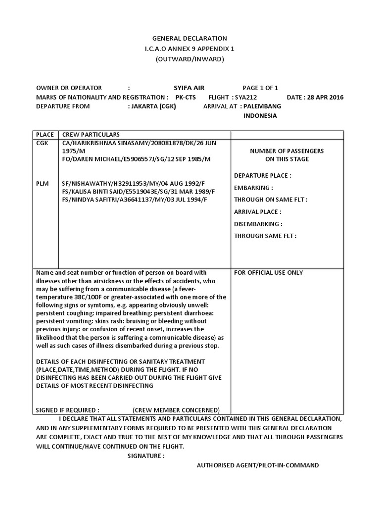 General Declaration | PDF | Public Health | Health Sciences