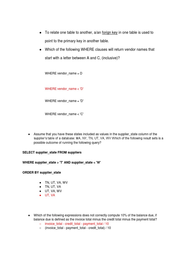 Midterm Exam - INST327 | PDF | Databases | Computer Data