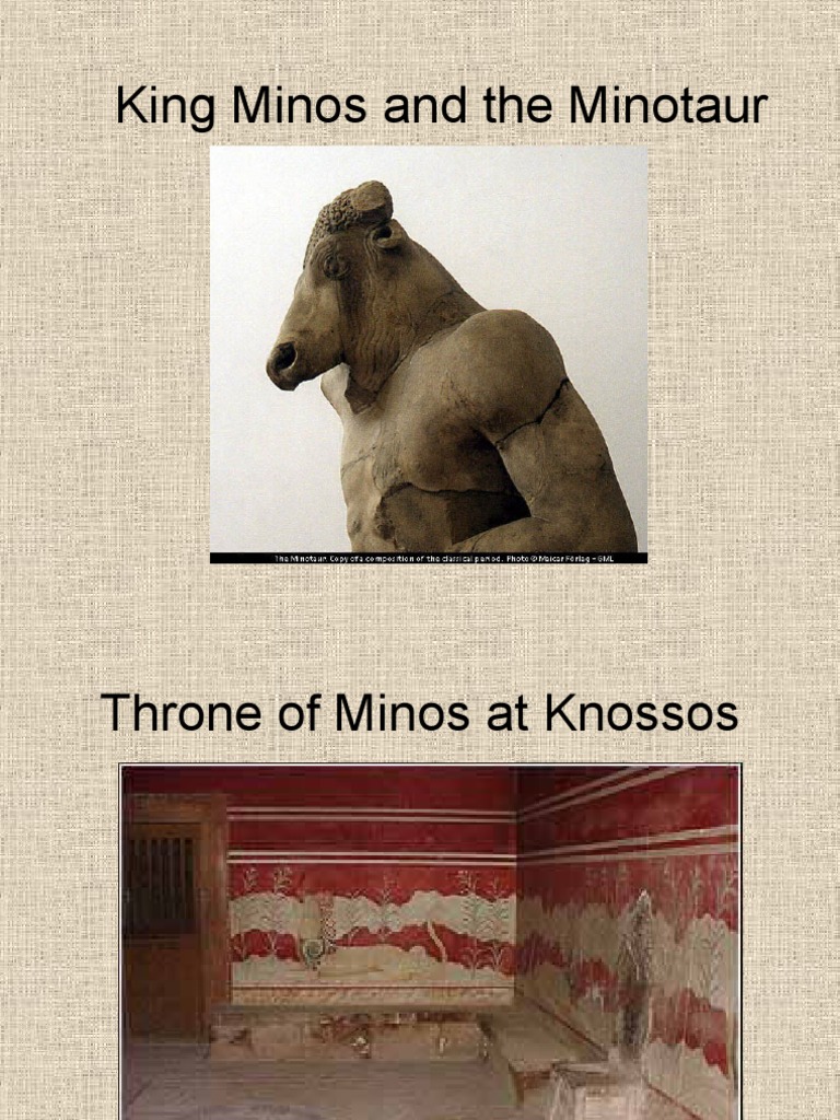 King Minos and The Minotaur | PDF | Theseus | Minotaur