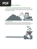 Proceso de Fabricación de Cemento | PDF | Cemento | Molino (molienda)