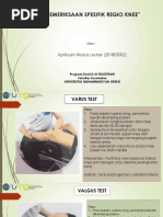 SOP Pemeriksaan Fisik HNP | PDF