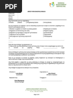 Sample Letter of Request Template For PCSO Medical Assistance Tagalog | PDF