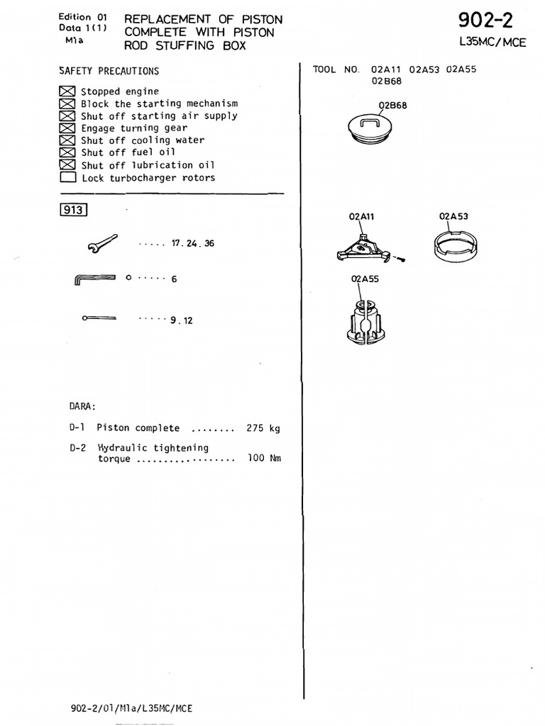 902 - Piston Rod & Stuffing Box | PDF