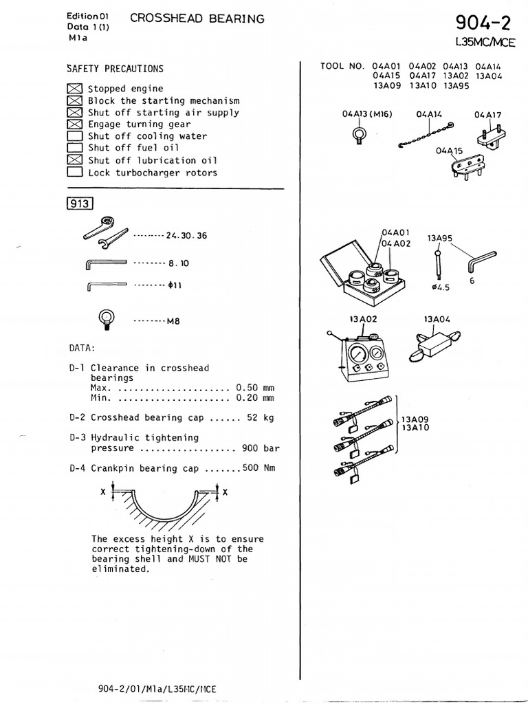 904 - Crosshead With Connecting Rod | PDF | Vehicle Technology ...