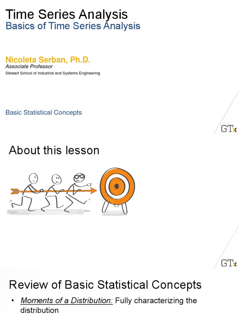 Time Series Analysis Fundamentals | PDF | Time Series | Regression Analysis