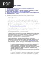 Example of Properly Completed Irb Application For Survey Research | PDF | Consent ...