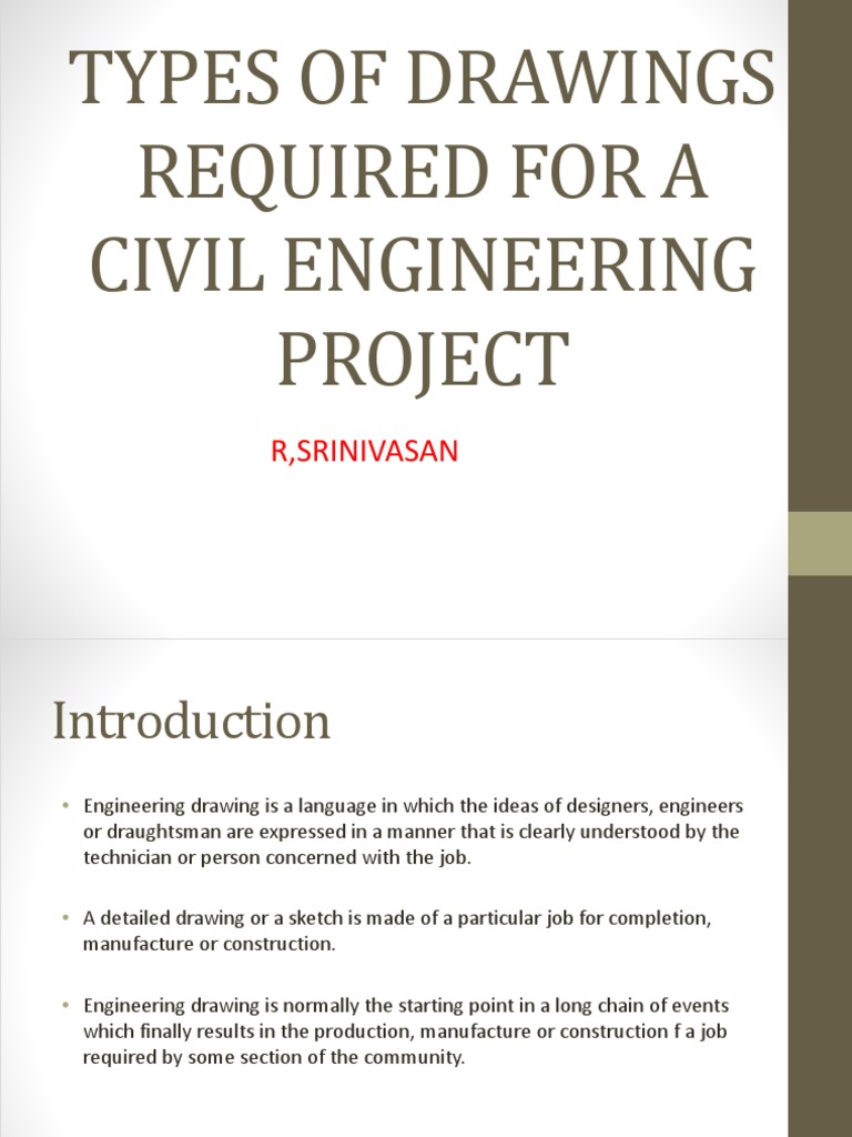 Types of DRG Required For A Project | PDF | Specification (Technical ...