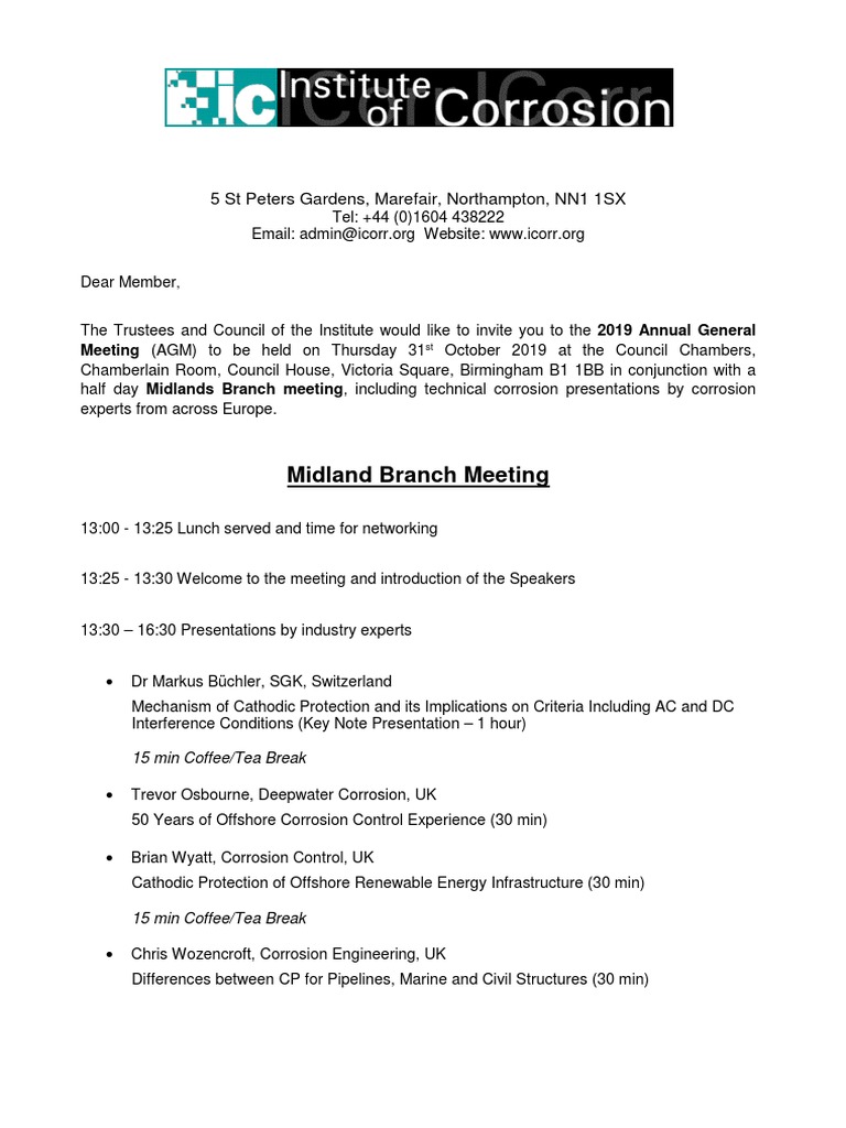 ICorr | PDF | Corrosion | Nature