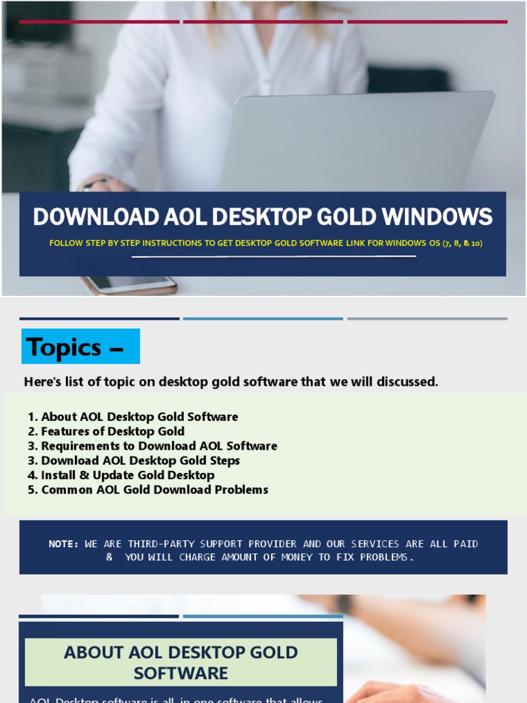 AOL Desktop Gold Windows & MAC OS | PDF | Aol | Mac Os