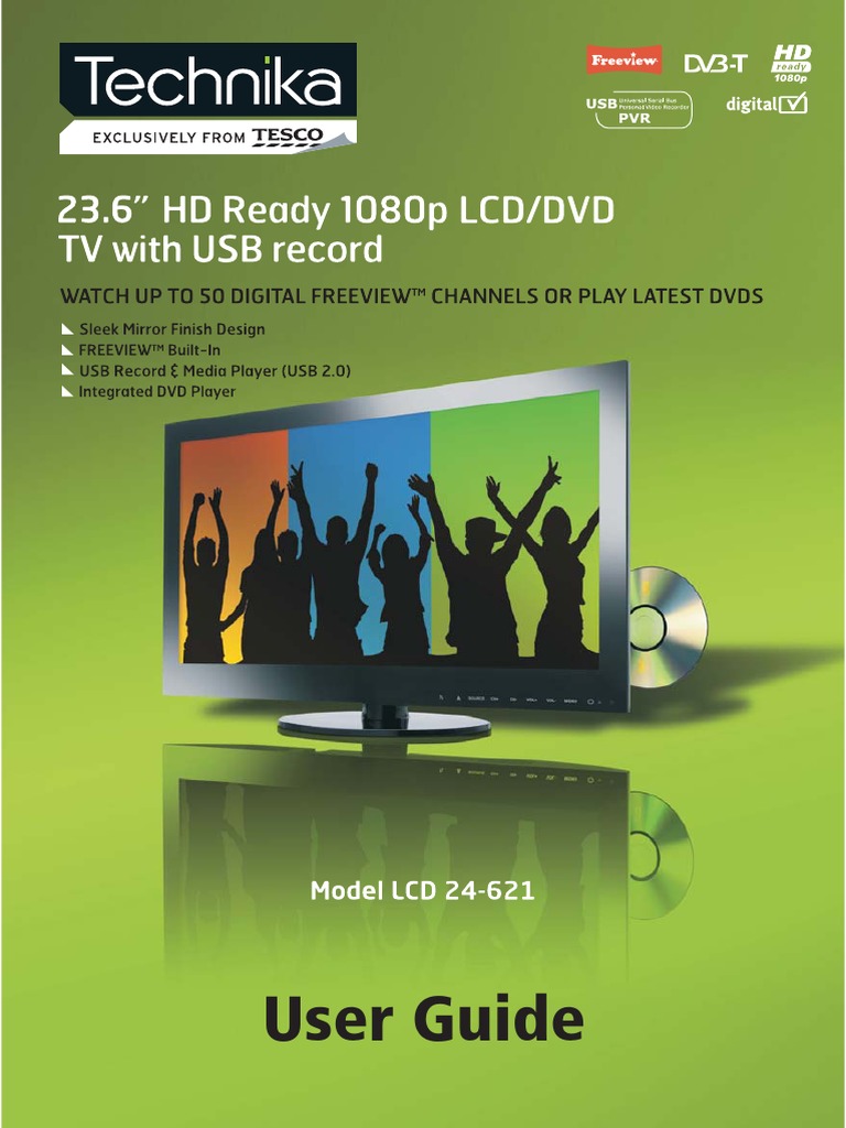 User Guide LCD TECHNIKA LCD 24-621 - L2M16+DVD PDF | PDF | Hdmi ...
